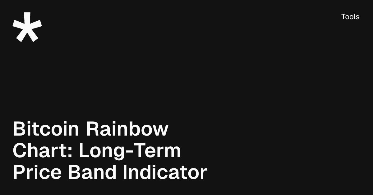 Bitcoin Rainbow Chart: Long-Term Price Band Indicator | Spark