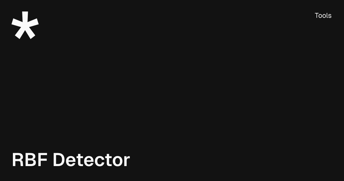 RBF Detector | Spark
